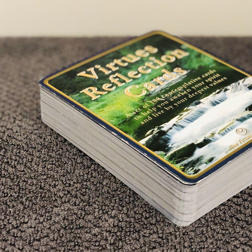 Virtues Reflection Cards (Pack of 100 Virtues) by The Virtues Project ...