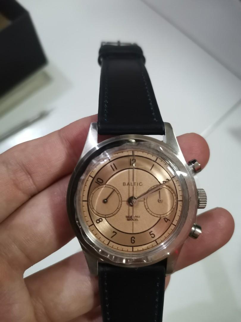 Worn & Wound x Baltic Bi-Compax, Luxury, Watches on Carousell