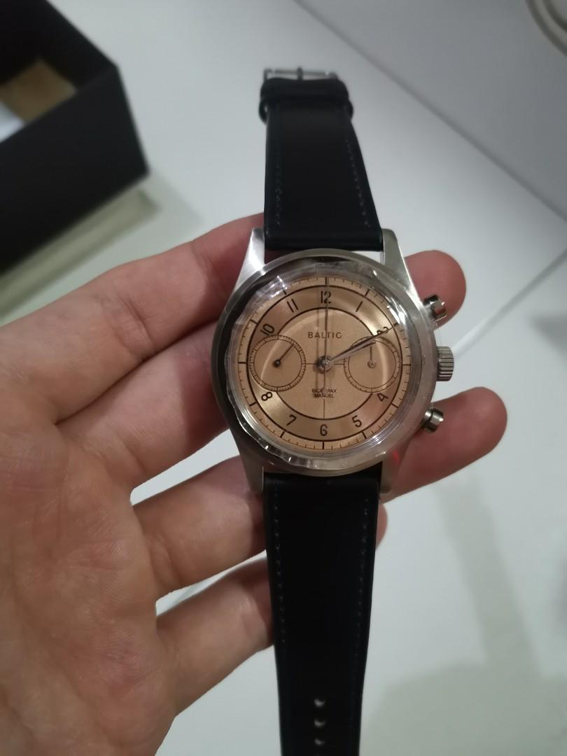 Worn & Wound x Baltic Bi-Compax, Luxury, Watches on Carousell