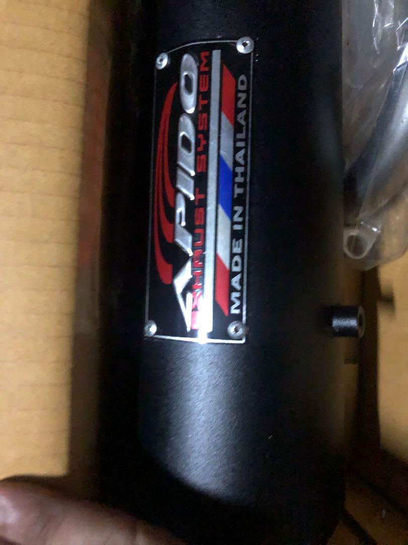 Apido powerpipe honda wave 100, Motorbikes, Motorbike Parts ...