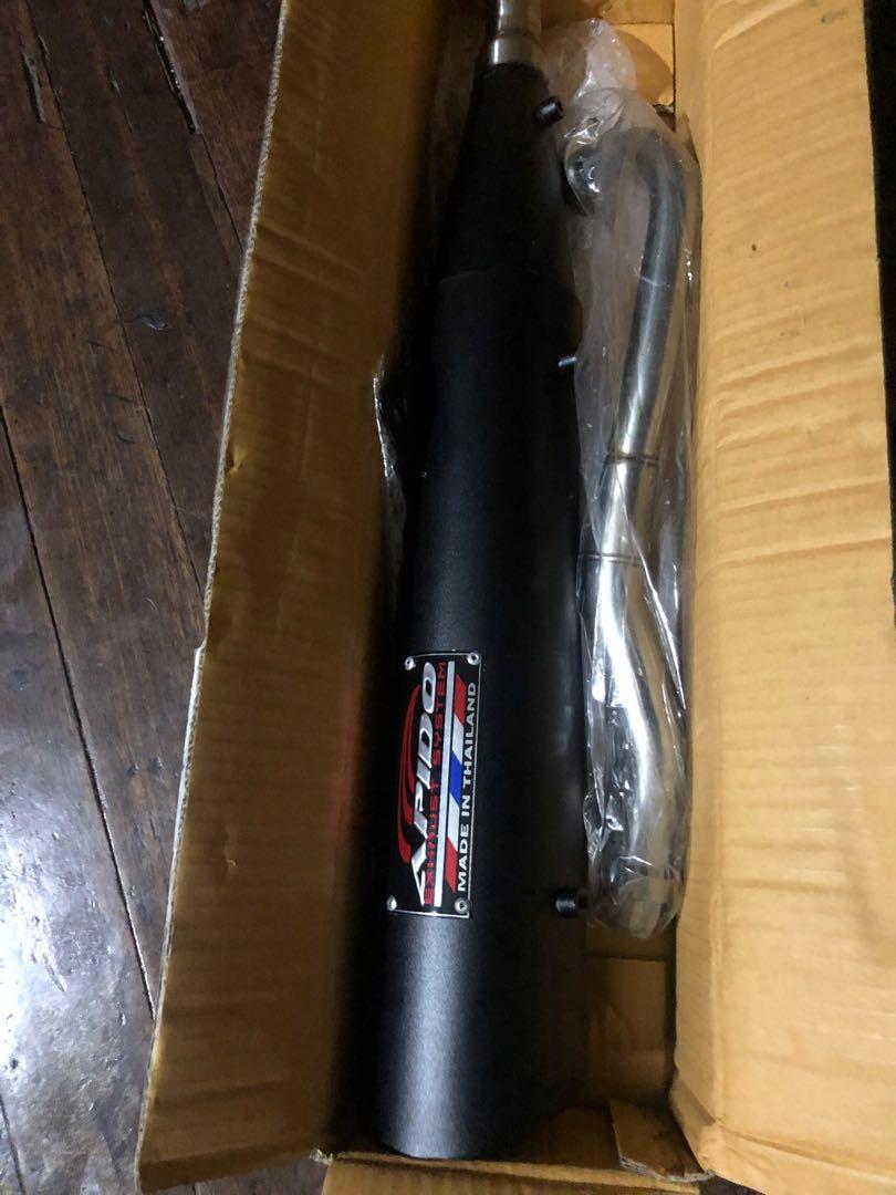 Apido powerpipe honda wave 100, Motorbikes, Motorbike Parts ...