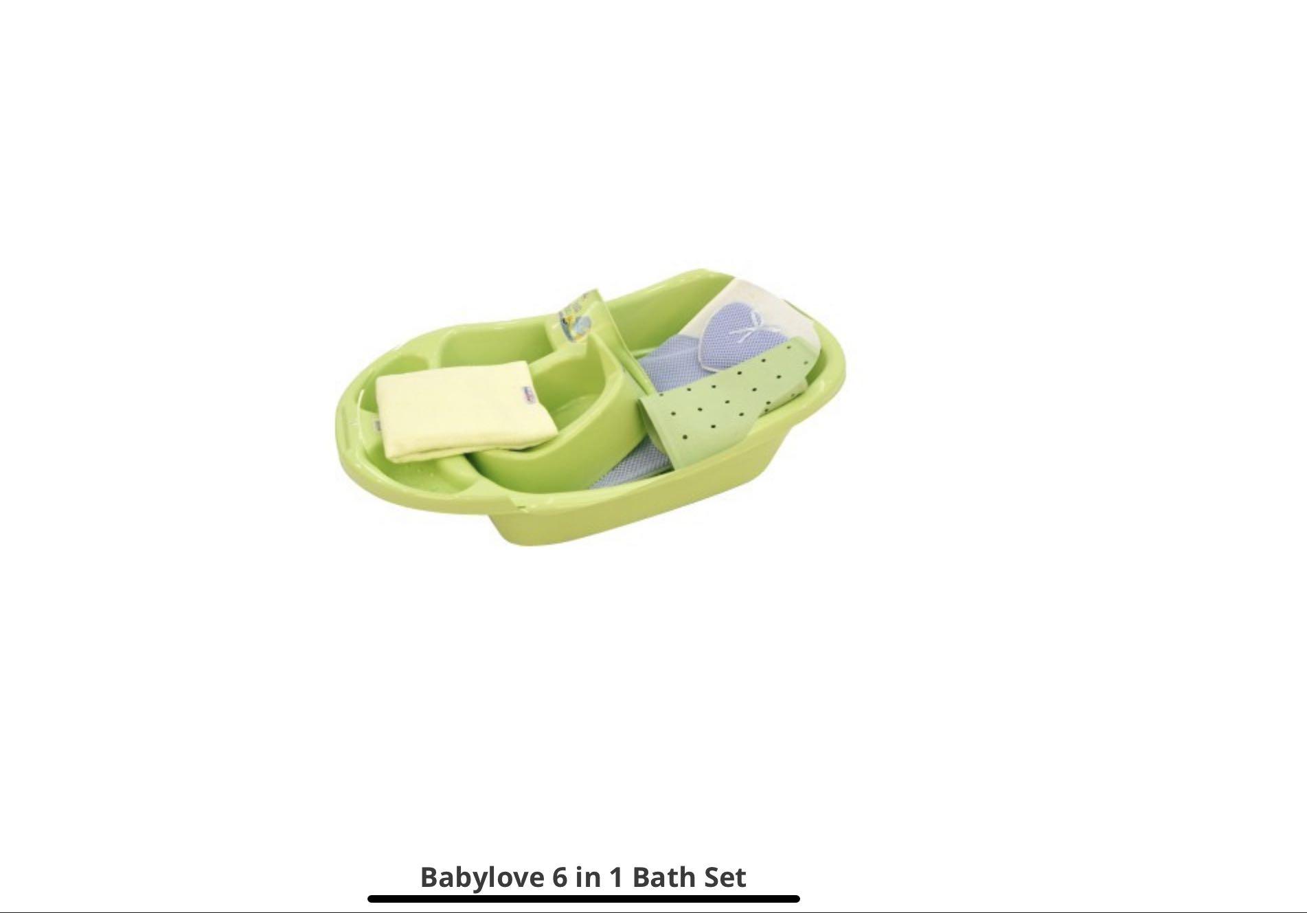 Babylove Bath Set (Various Combinations), Babies & Kids, Baby Nursery ...