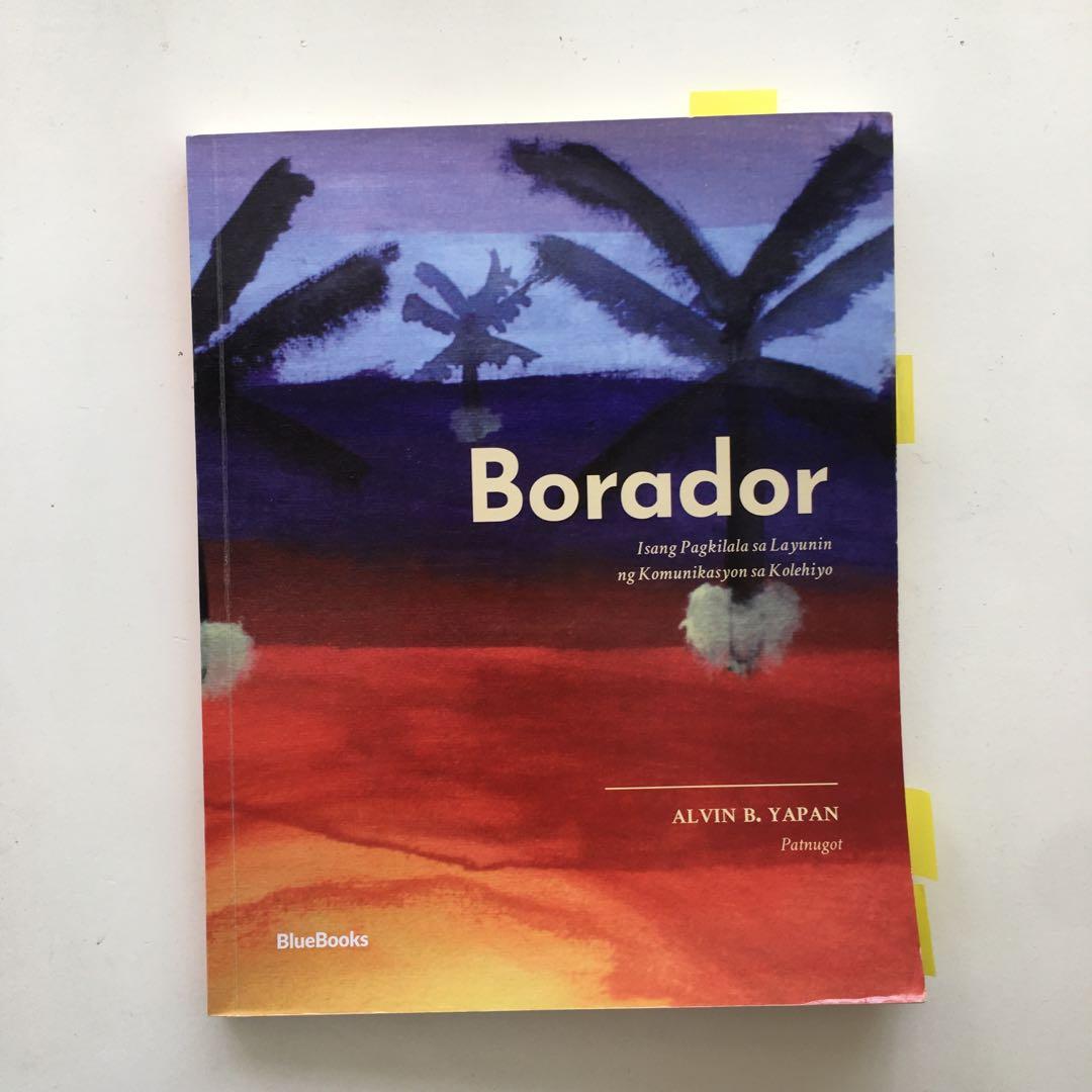 Borador by Alvin Yapan, Hobbies & Toys, Books & Magazines, Religion ...