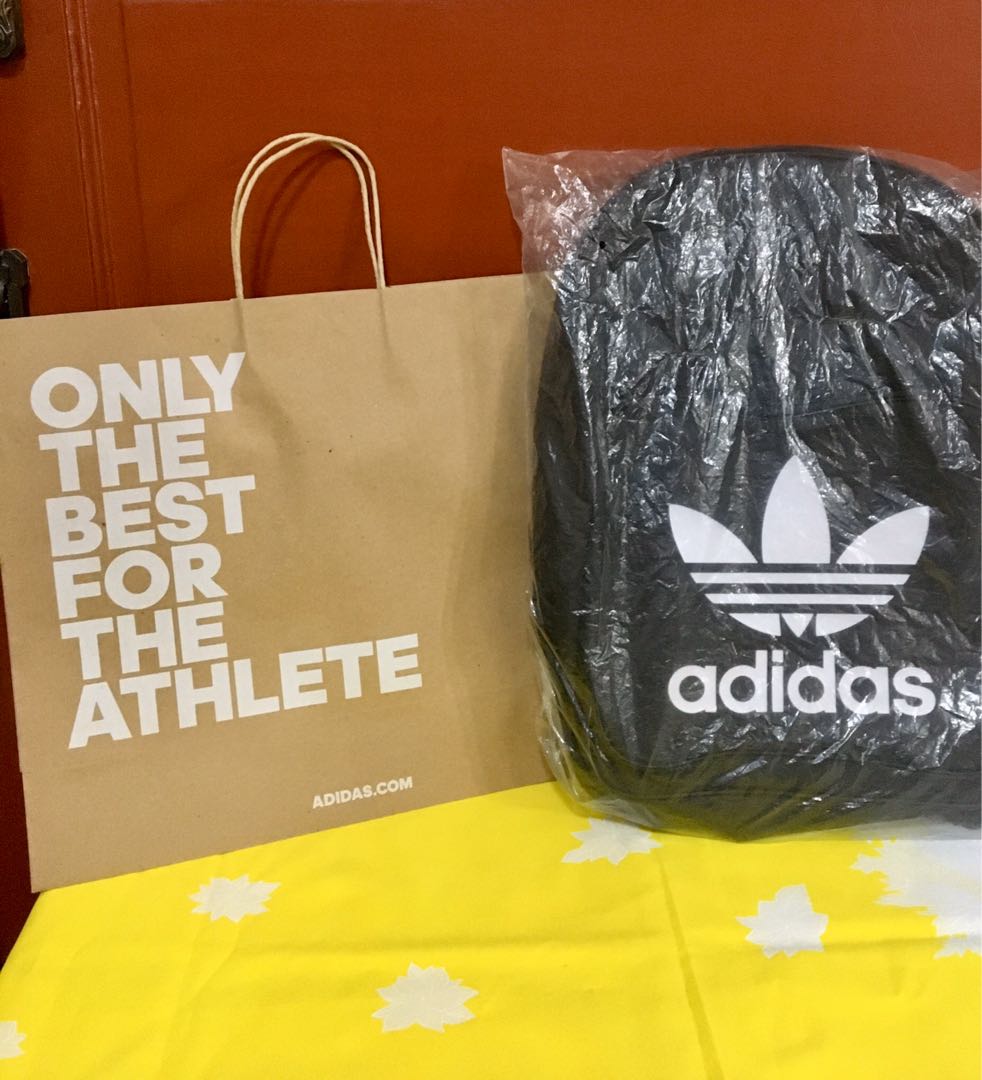 Brand New Original Adidas backpack, Men's Fashion, Bags, Backpacks on ...