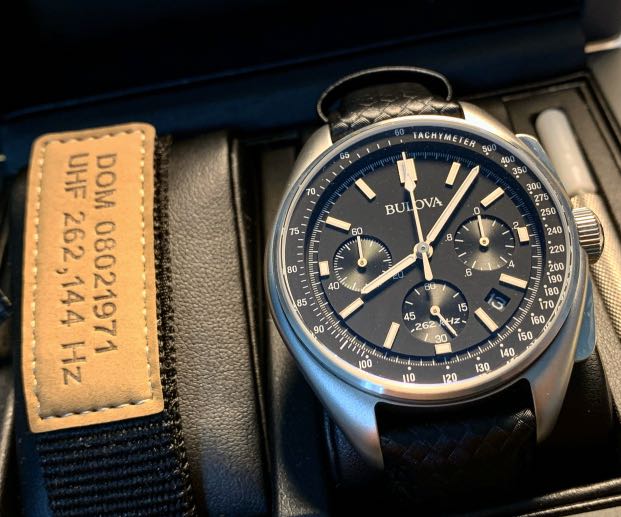 Bulova Apollo Lunar Pilot Chronograph 96B251, Luxury, Watches on Carousell