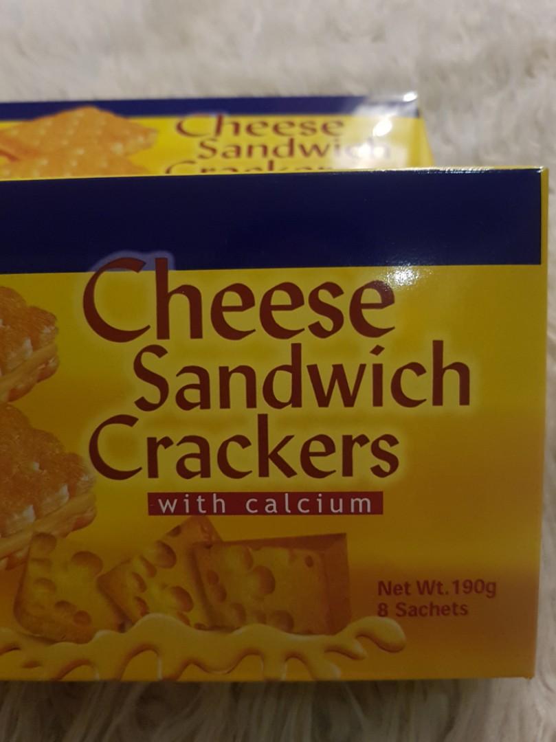 Cowhead Cheese Sandwich Crackers, Food & Drinks, Packaged & Instant ...