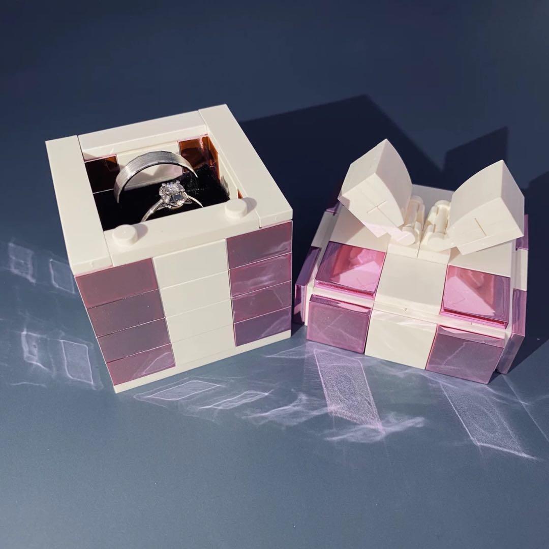 Creative Unique Proposal Ring Box / Tiffany Ring Box / Couple Ring Box ...