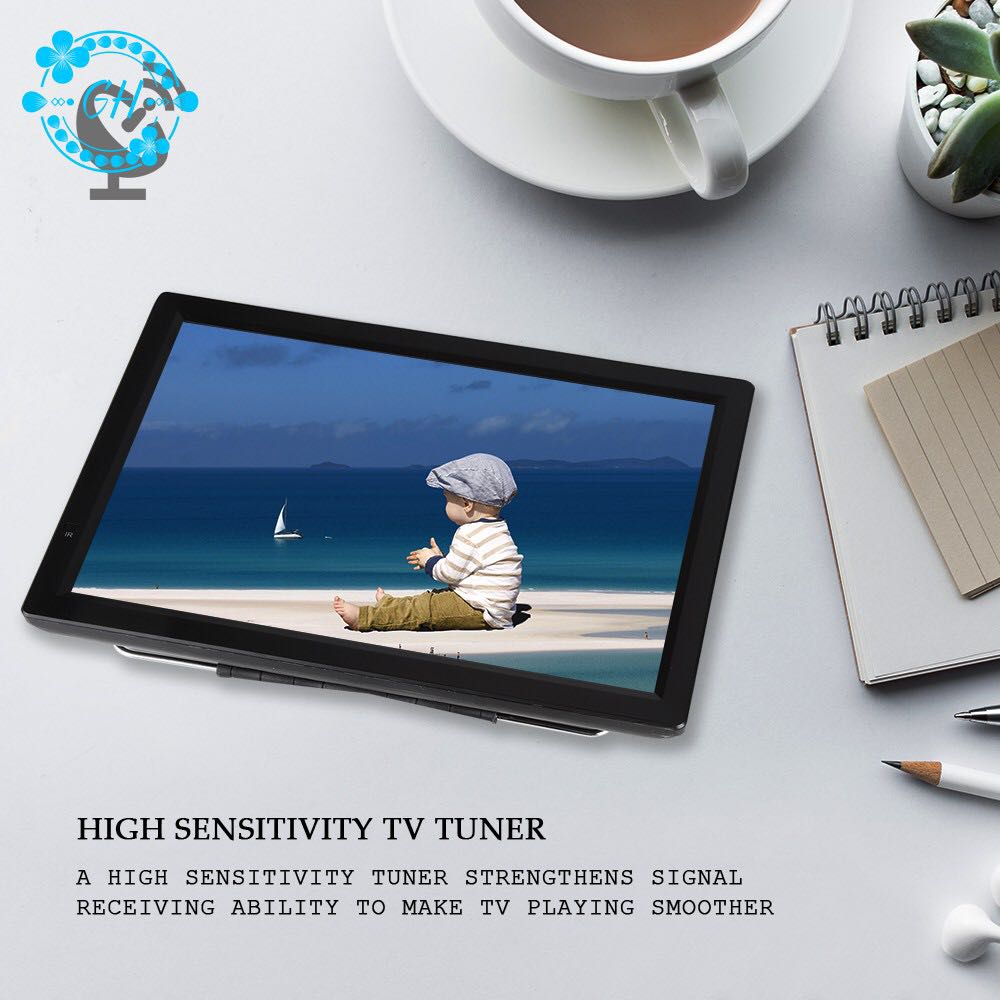 Leadstar D14 14 Inch HD Portable DVB-T2 ATSC Digital Analog Television ...