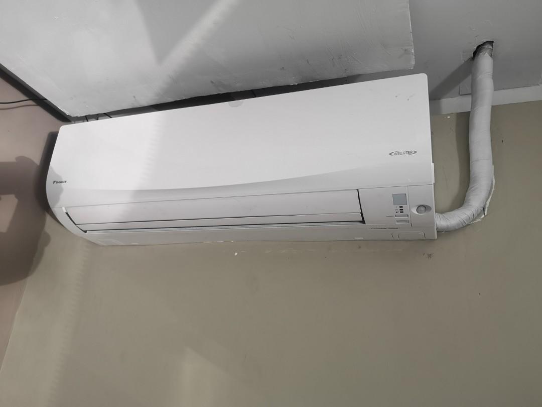 Daikin 2.5HP Inverter Split type Aircon FTKc60qvm, TV & Home Appliances ...