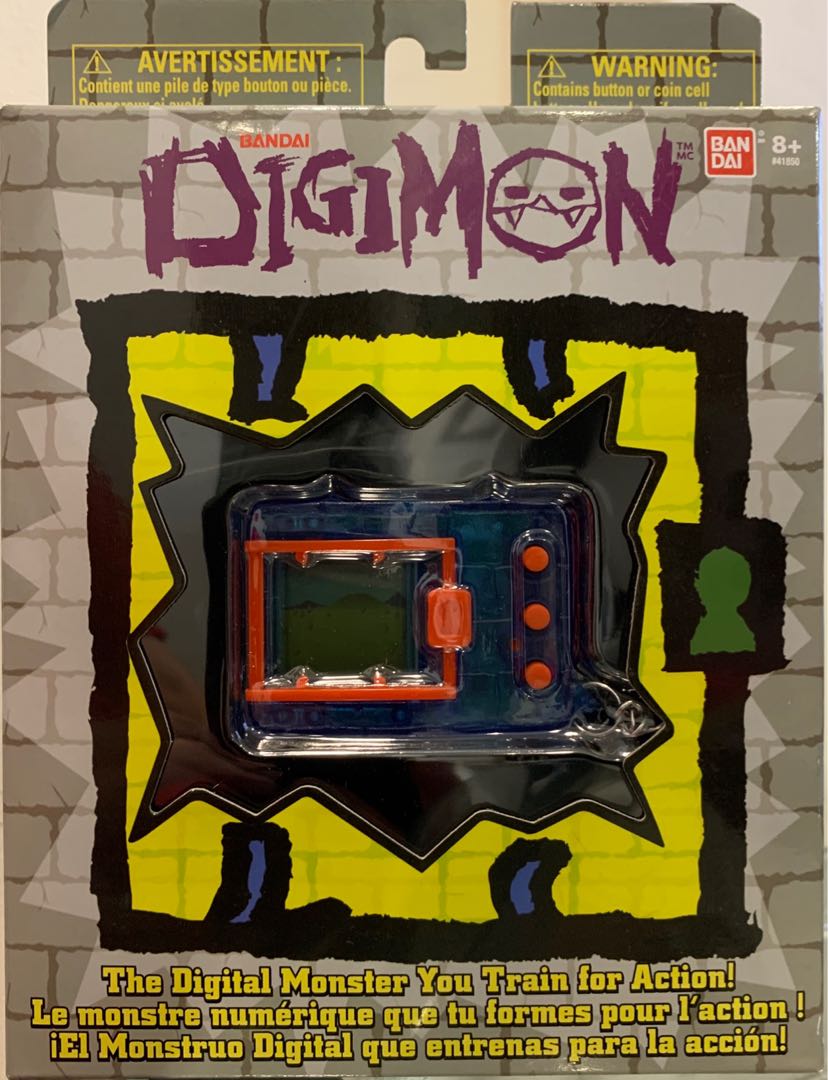 Digimon 20th Anniversary Digivice - Translucent Blue, Hobbies & Toys ...