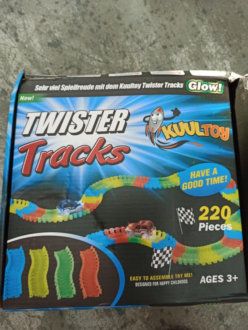 Glow Track, Kuultoy Twister Tracks, 220 PCS Magic Glow in the dark ...