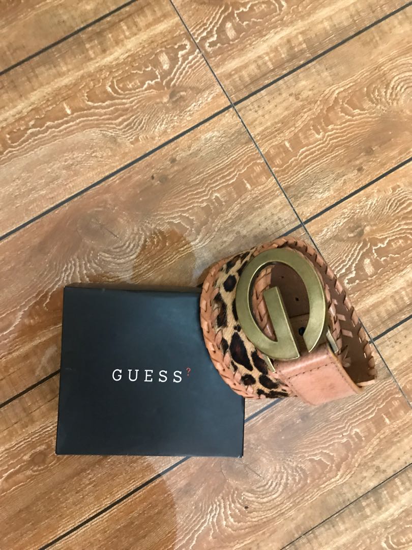 Guess Animal print belt, Women's Fashion, Watches & Accessories, Belts ...