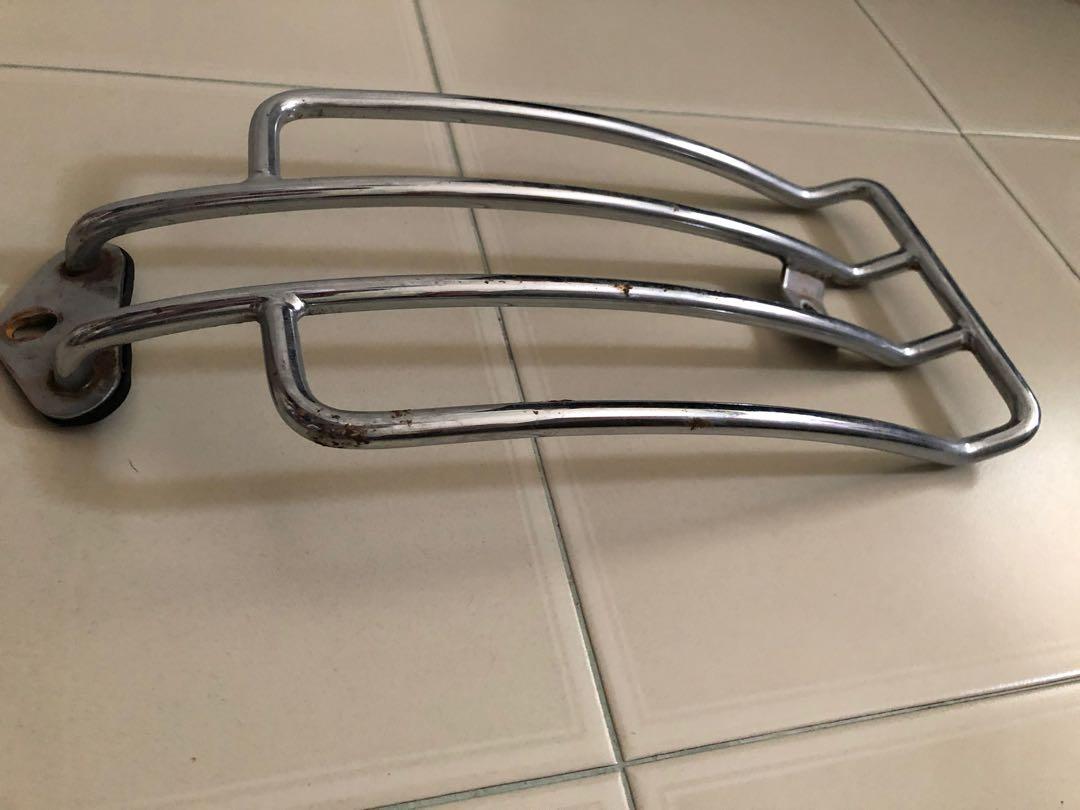 Harley Sportster luggage rack (used), Motorcycles, Motorcycle ...