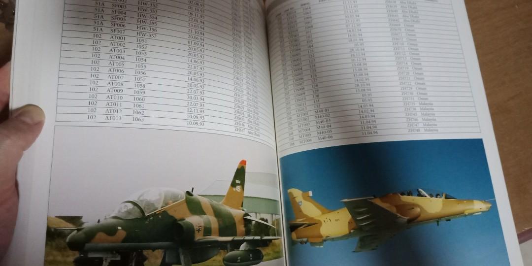British jet trainer BAe Hawk 60, Hawk 100, Hawk 200 all in one book ...