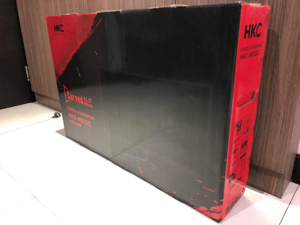 HKC (32 inch curve HKC Monitor), Computers & Tech, Parts & Accessories ...