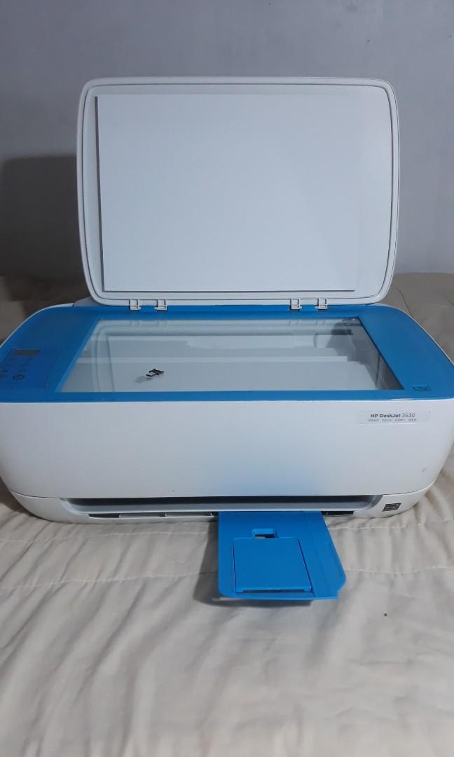 HP Deskjet 3630 Wireless Colour All-In-One Inkjet Printer, Computers ...