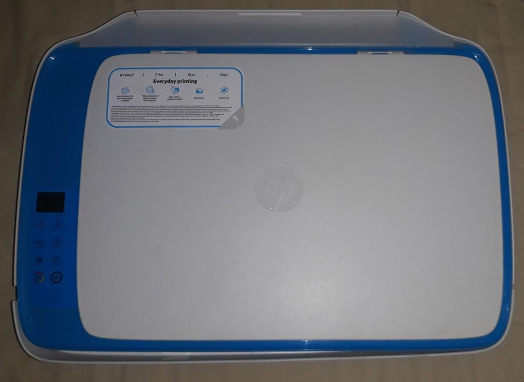 HP Deskjet 3630 Wireless Colour All-In-One Inkjet Printer, Computers ...