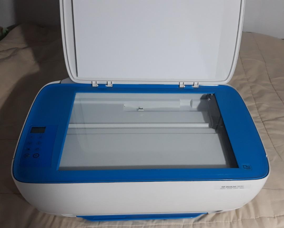 HP Deskjet 3630 Wireless Colour All-In-One Inkjet Printer, Computers ...