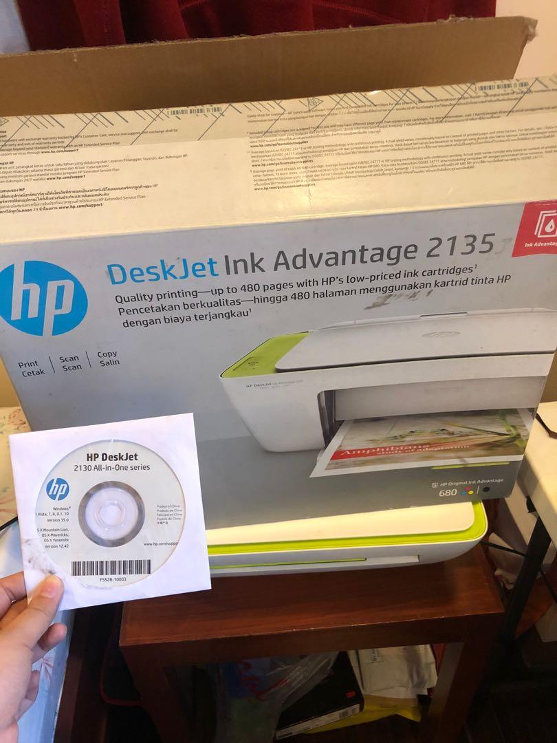 HP DeskJet Ink 2135, Computers & Tech, Printers, Scanners & Copiers on ...