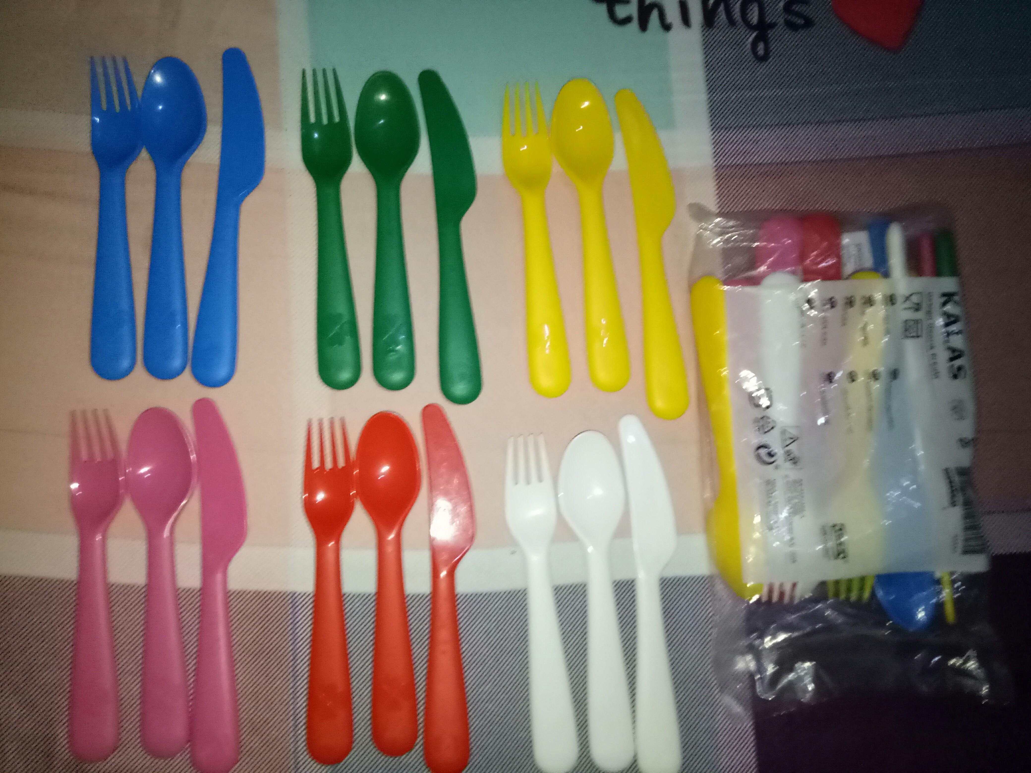 Ikea Kalas Cutlery Set, Babies & Kids, Nursing & Feeding, Weaning ...