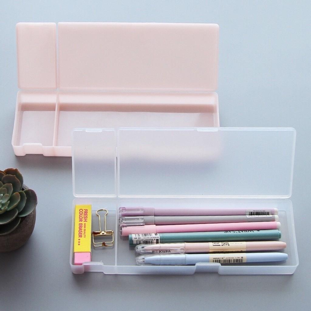 Instock muji inspired minimalistic basic aa matte frosted transparent ...