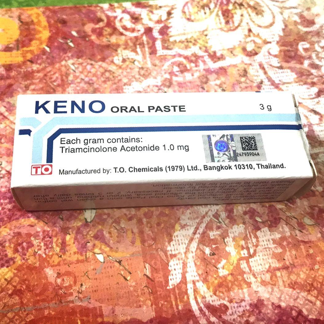 Keno Oral paste 3g, Everything Else on Carousell