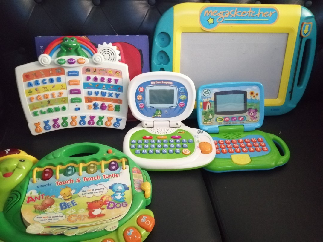 Leap frog Vtech Megasketcher Bundle, Babies & Kids, Infant Playtime on ...