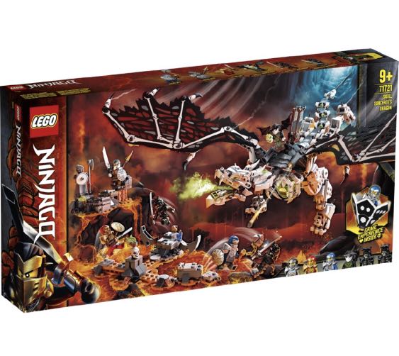 LEGO 71721 Ninjago Skull Sorcerer's Dragon, Hobbies & Toys, Toys ...