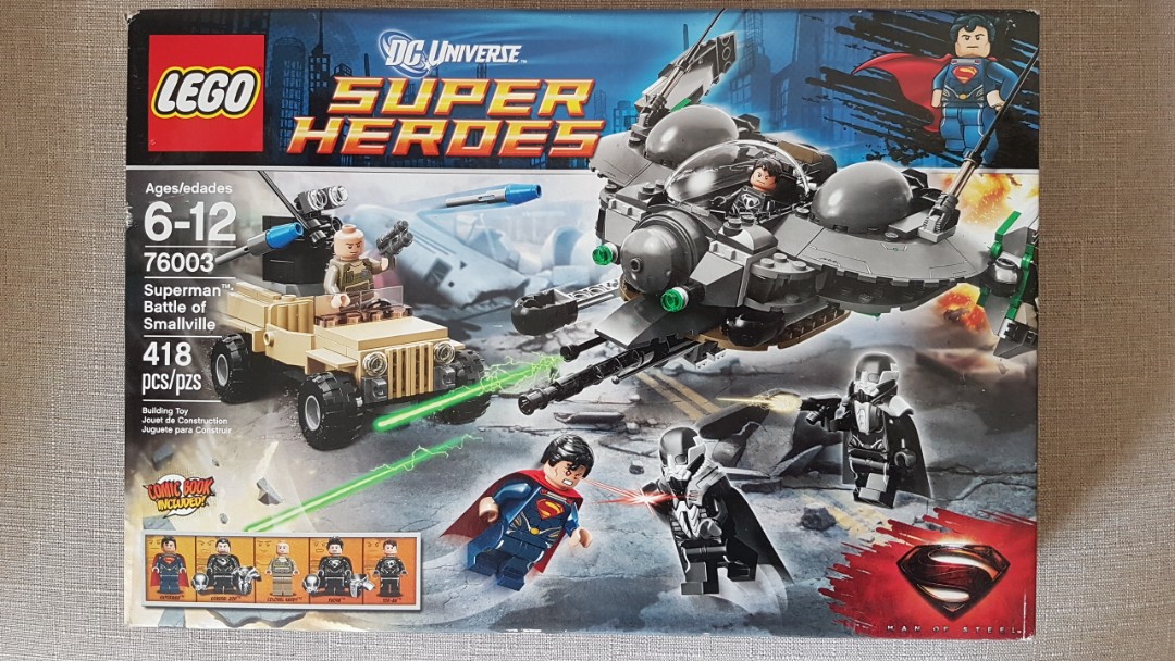 Lego 76003 Superman: Battle of Smallville, Hobbies & Toys, Toys & Games ...