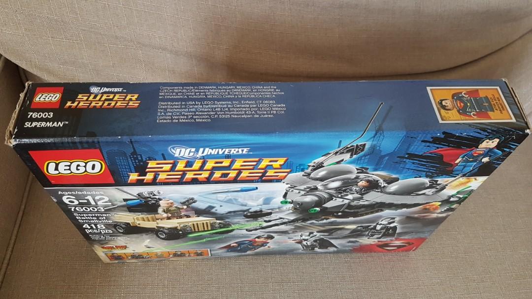 Lego 76003 Superman: Battle of Smallville, Hobbies & Toys, Toys & Games ...