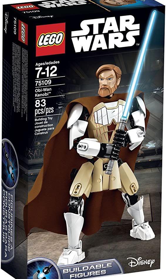 LEGO 75109 Star Wars Buildable Obi Wan Kenobi Figure, Hobbies & Toys ...
