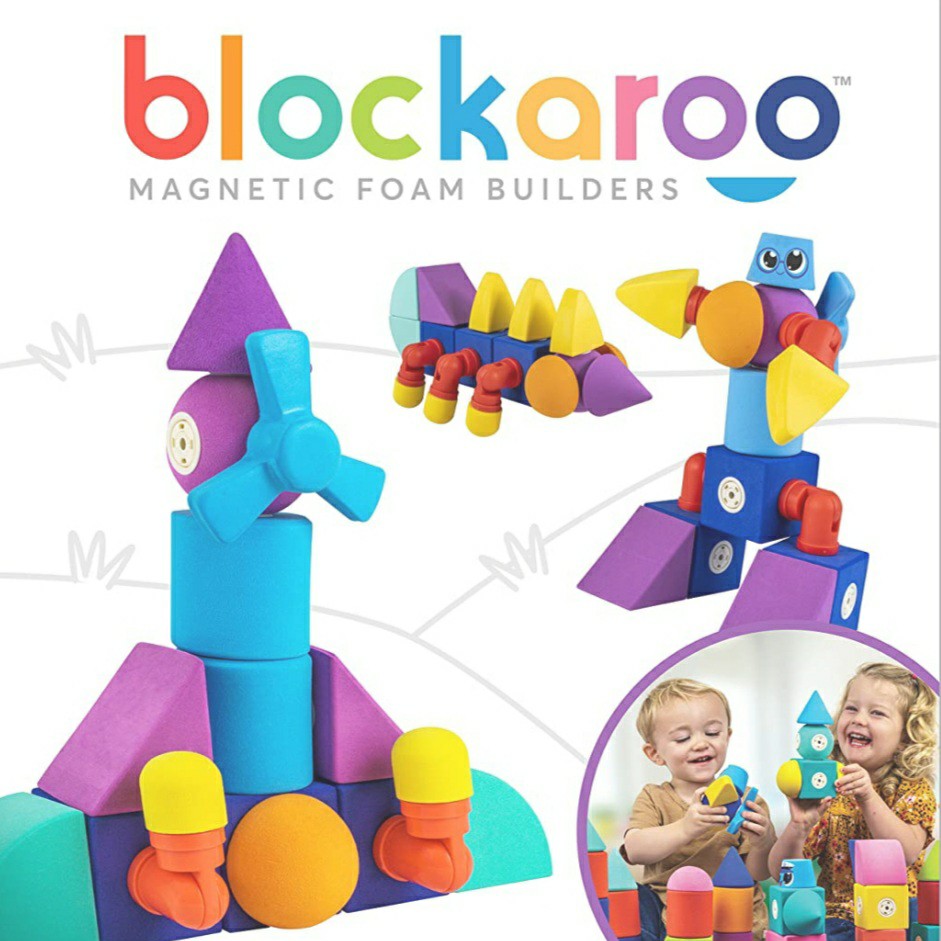 Magnetic Foam Building Blocks (Windmill), Hobbies & Toys, Toys & Games ...