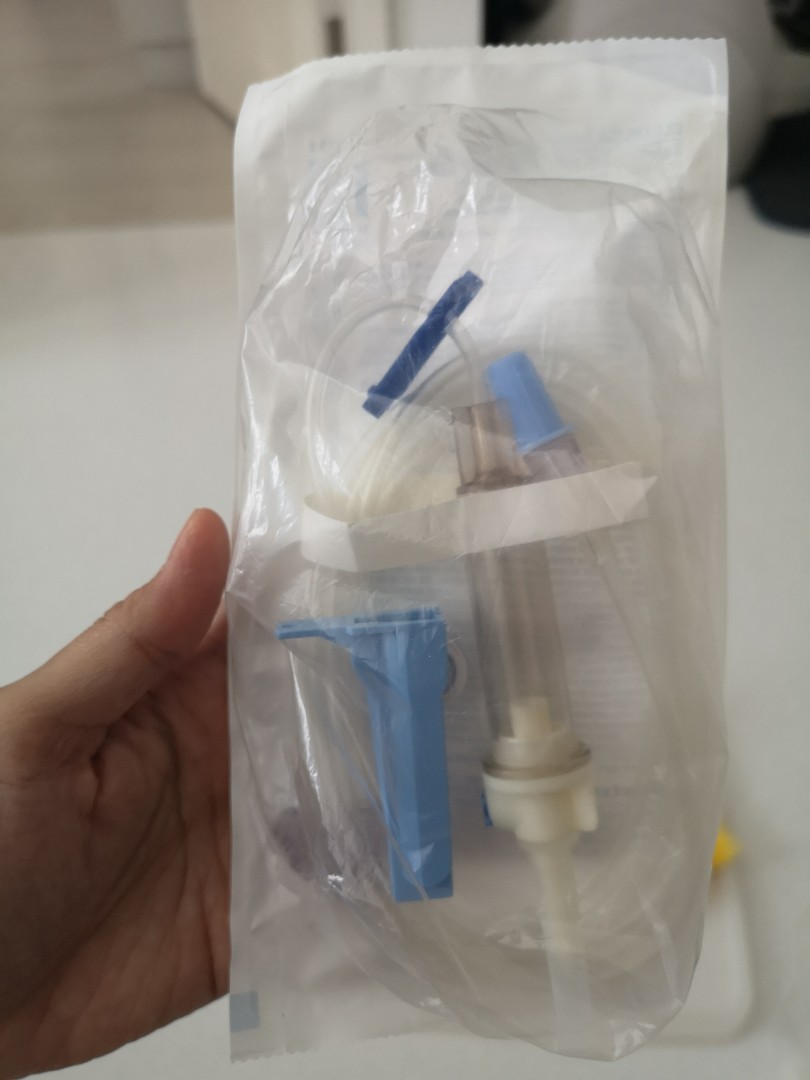 Manual IV drip set, Pet Supplies, Homes & Other Pet Accessories on ...