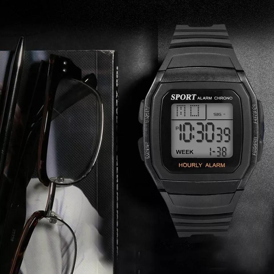 Men watch-sport wording, Men's Fashion, Watches on Carousell
