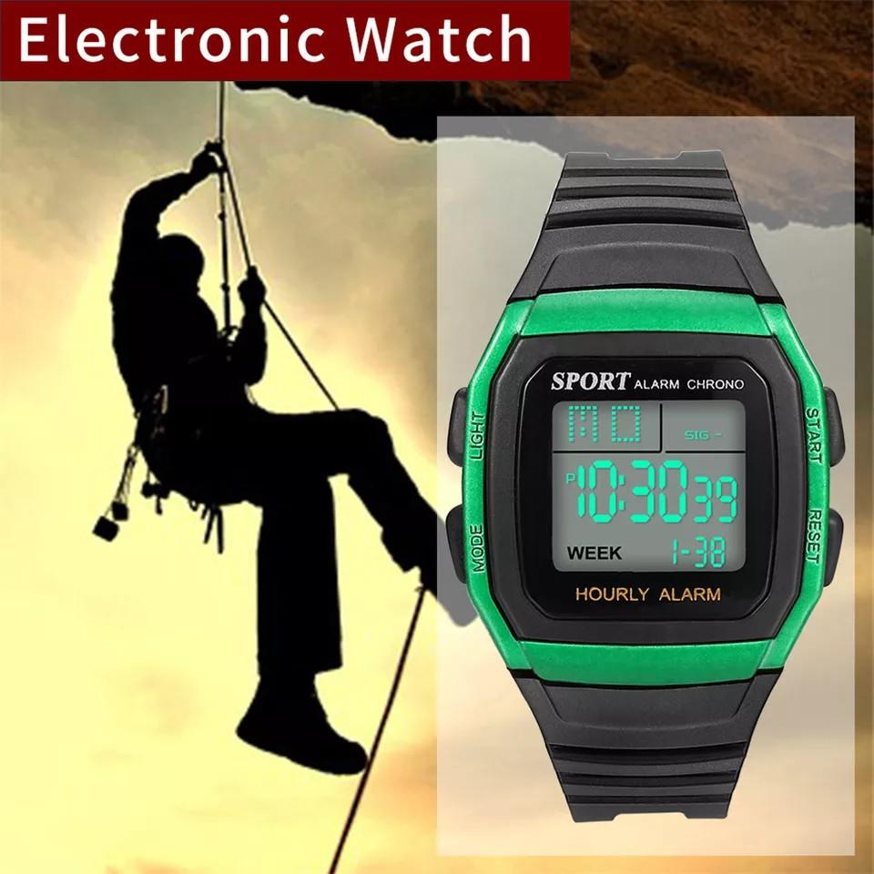 Men watch-sport wording, Men's Fashion, Watches on Carousell