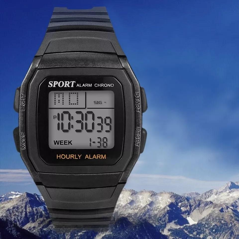 Men watch-sport wording, Men's Fashion, Watches on Carousell