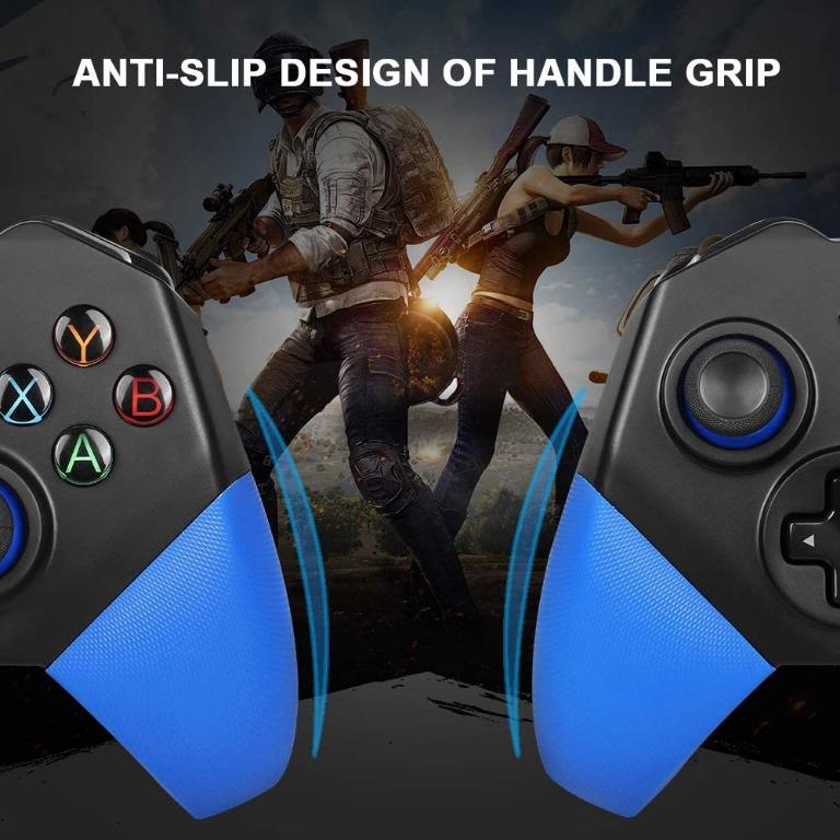 Mobile Game Controller, PowerLead PG8721 Wireless Turbo Combo Key ...