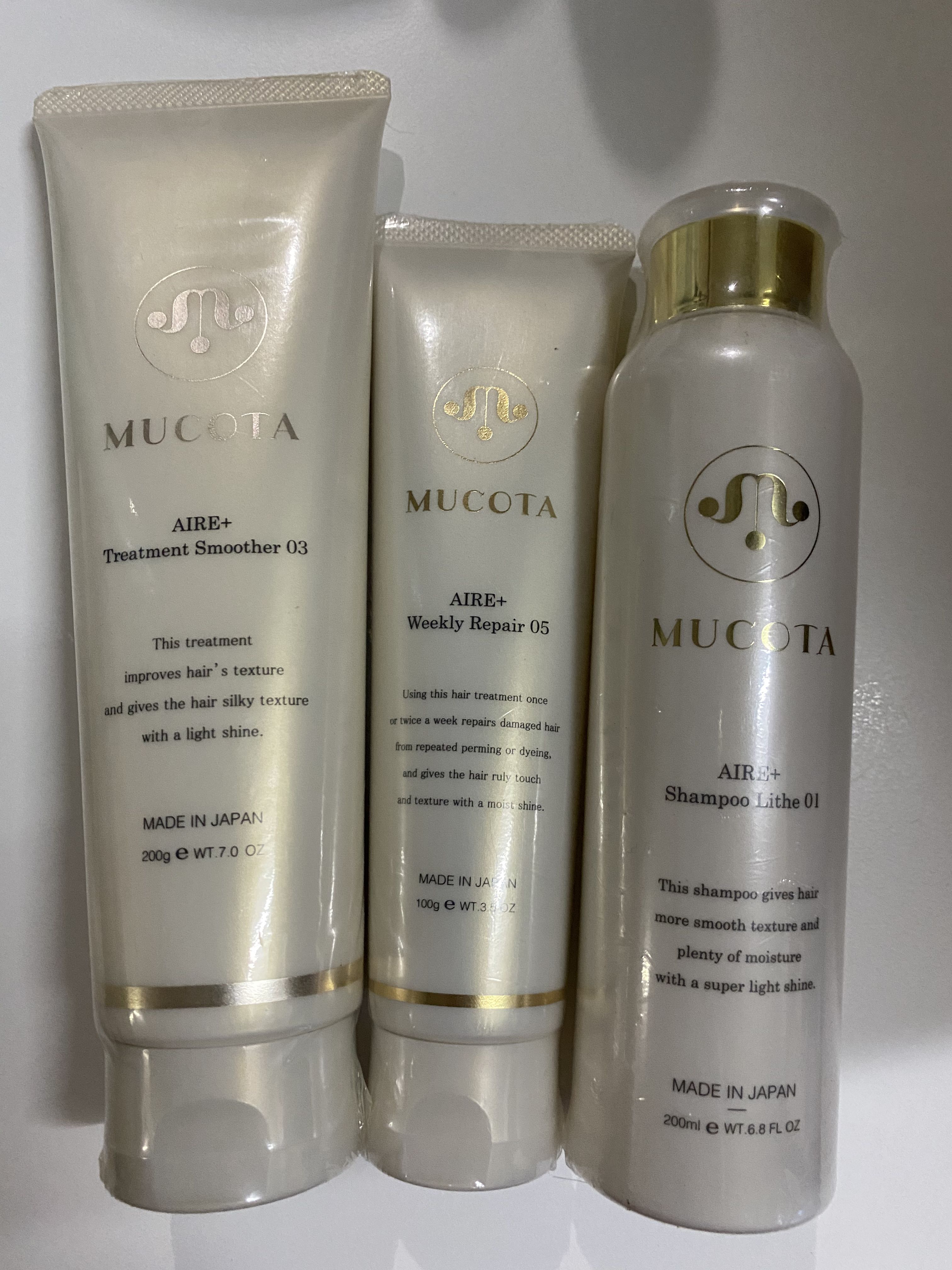 MUCOTA shampoo & conditioner & mask, Beauty & Personal Care, Hair on ...