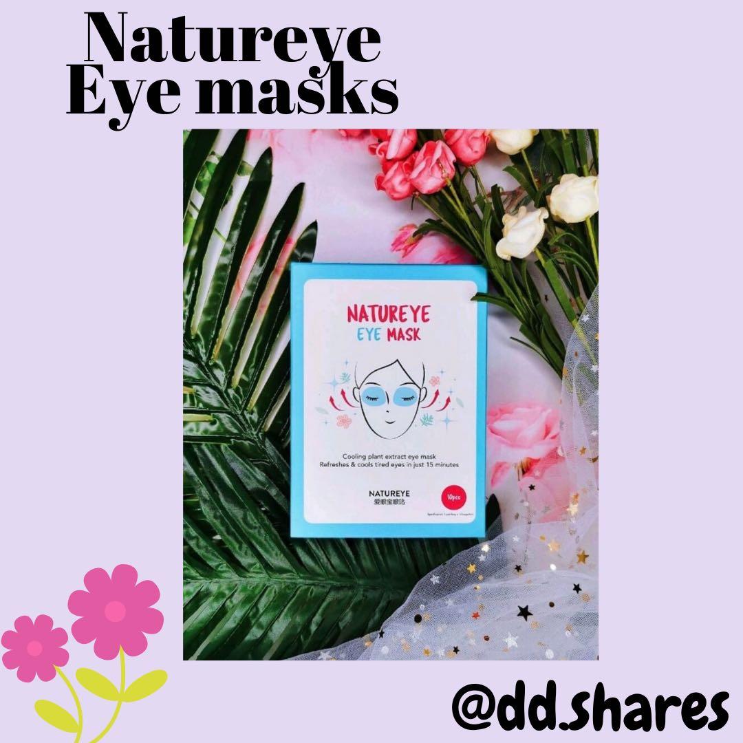 NATUREYE EYE-MASK, Beauty & Personal Care, Face, Face Care on Carousell