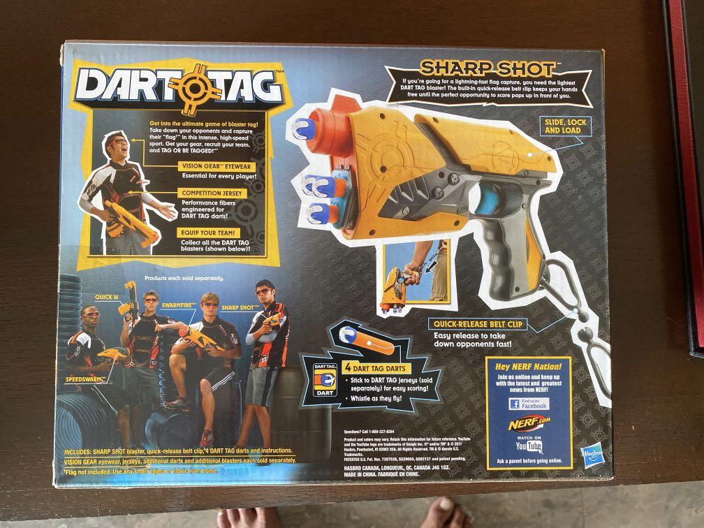 Nerf Dart Tag sharp shot, Hobbies & Toys, Toys & Games on Carousell