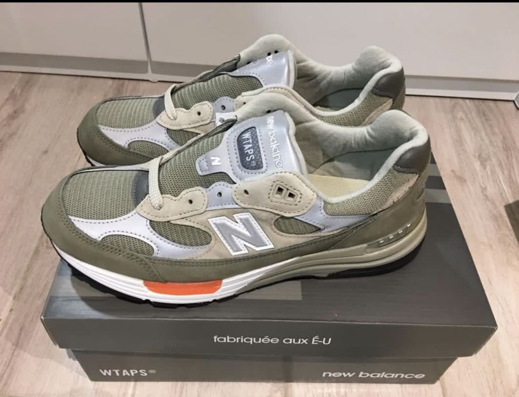New balance M992 x Wtaps, 男裝, 鞋, 波鞋 - Carousell