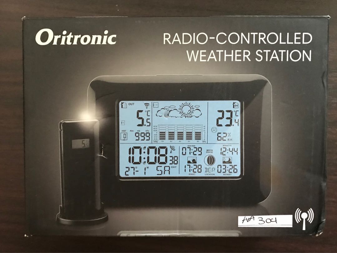 Oritronic Radio Controlled Weather Station, Everything Else on Carousell