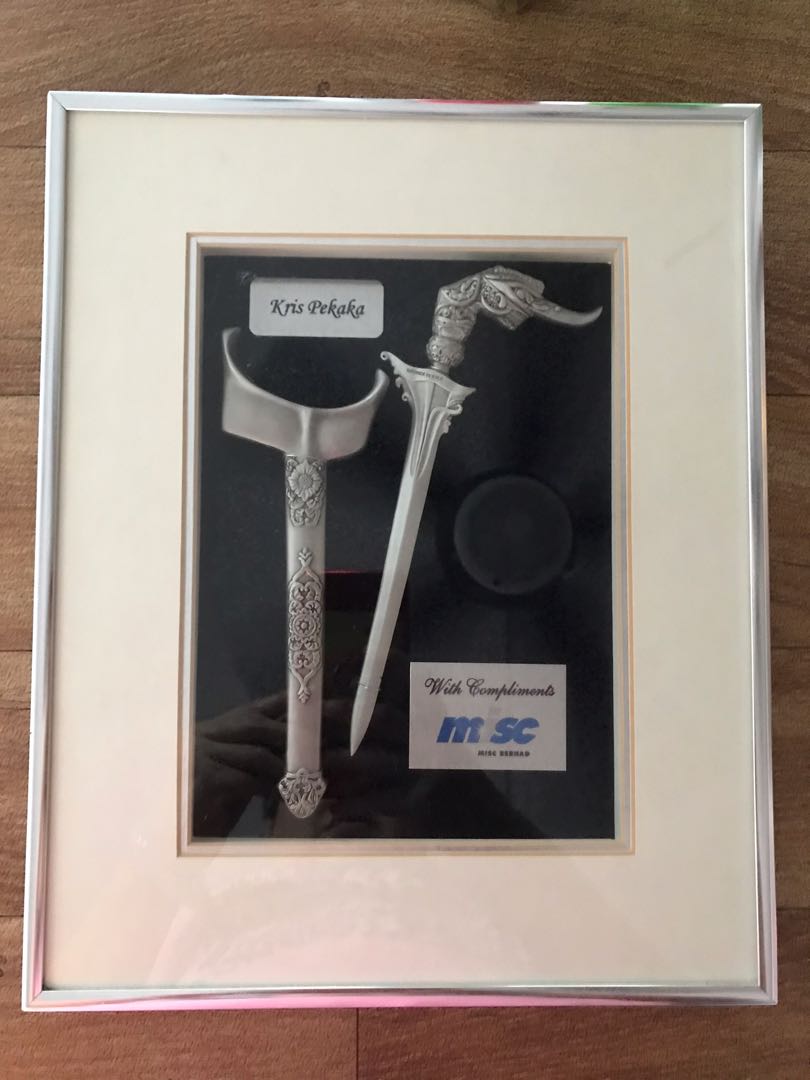 Pewter Sword Display Frame, Furniture & Home Living, Home Decor, Frames ...