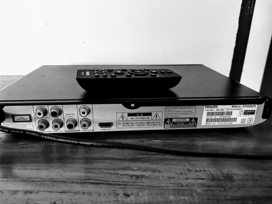 Philips CD DVD Player, TV & Home Appliances, TV & Entertainment, Blu ...