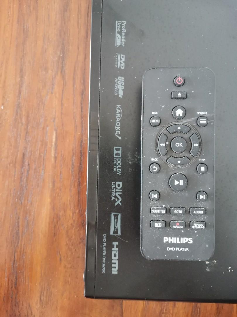 Philips CD DVD Player, TV & Home Appliances, TV & Entertainment, Blu ...