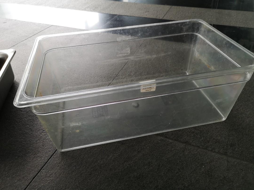 Plastic GN full size container, Furniture & Home Living, Kitchenware ...