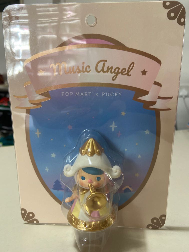 Popmart x Pucky Music Angel, Hobbies & Toys, Toys & Games on Carousell