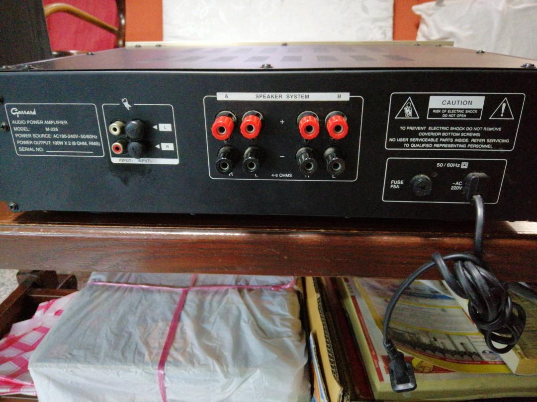 Power Amplifier, Audio, Other Audio Equipment on Carousell
