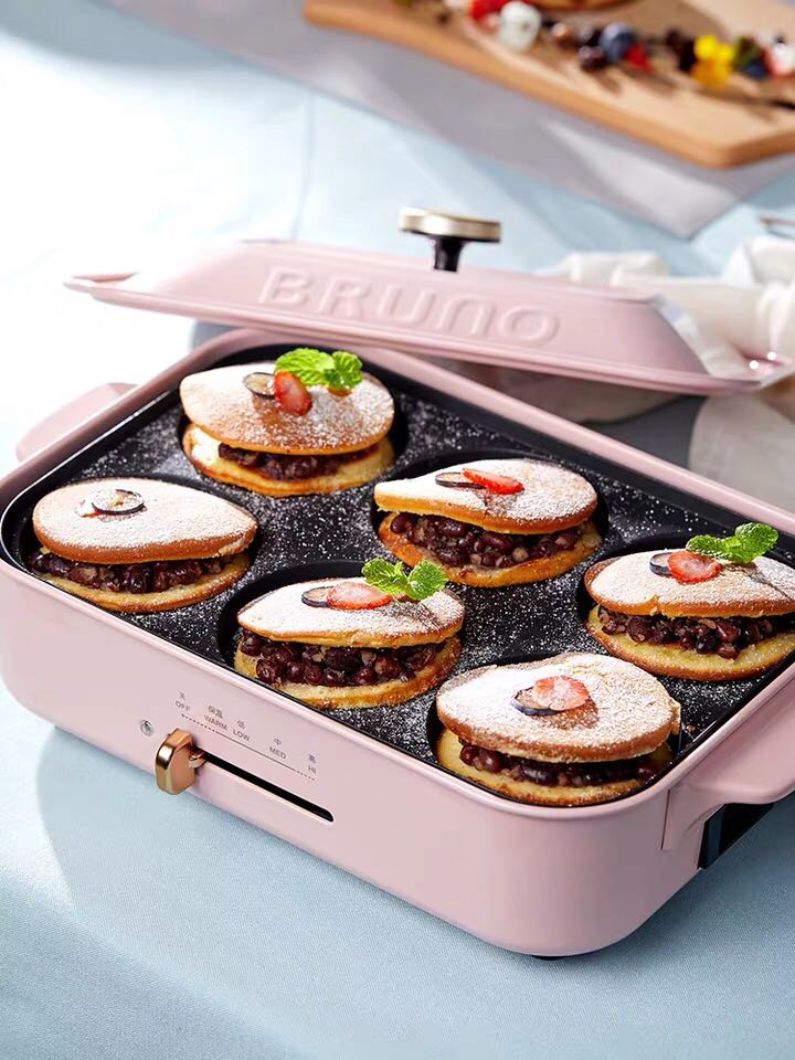 [PRE-ORDER] Bruno Compact Hot Plate - Sakura Pink, Furniture & Home ...