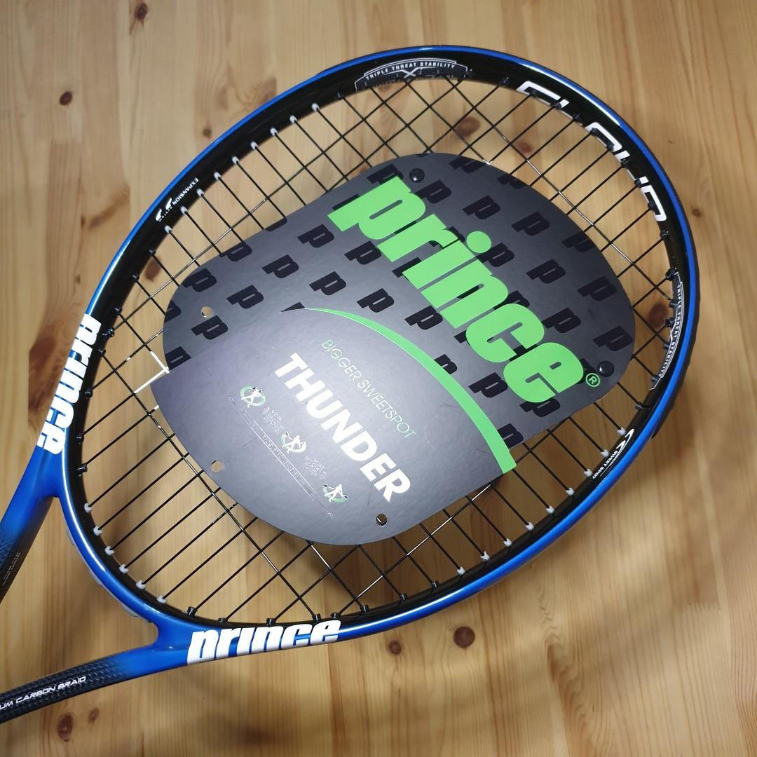PRINCE THUNDER TENNIS, Sports Equipment, Sports & Games, Racket & Ball ...